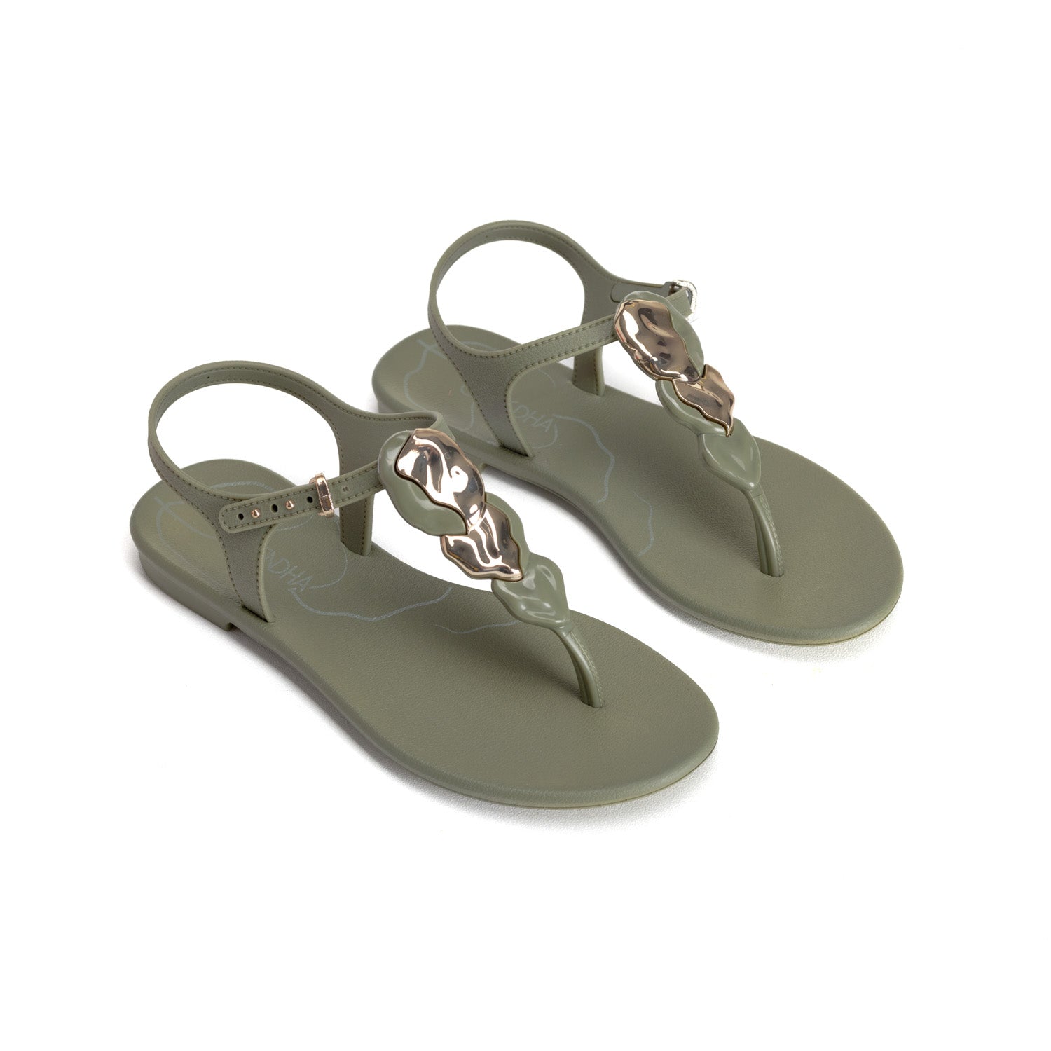 Grendha - Refino - Olive – Perocili Shoes